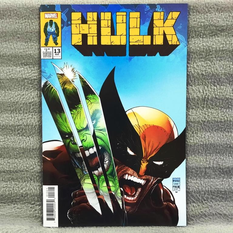 Hulk #13 Steve McNiven Homage Variant (2022 Marvel Comics) Ryan Ottley ...