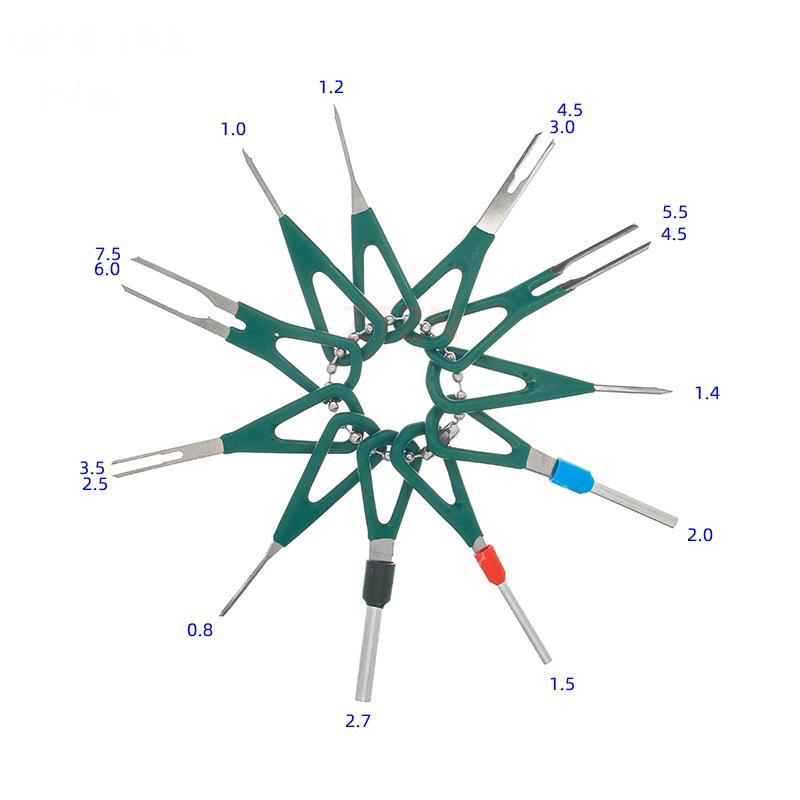 🌟41pcs🌟NEW extra thick car wire socket pin removal opener tool terminal ...