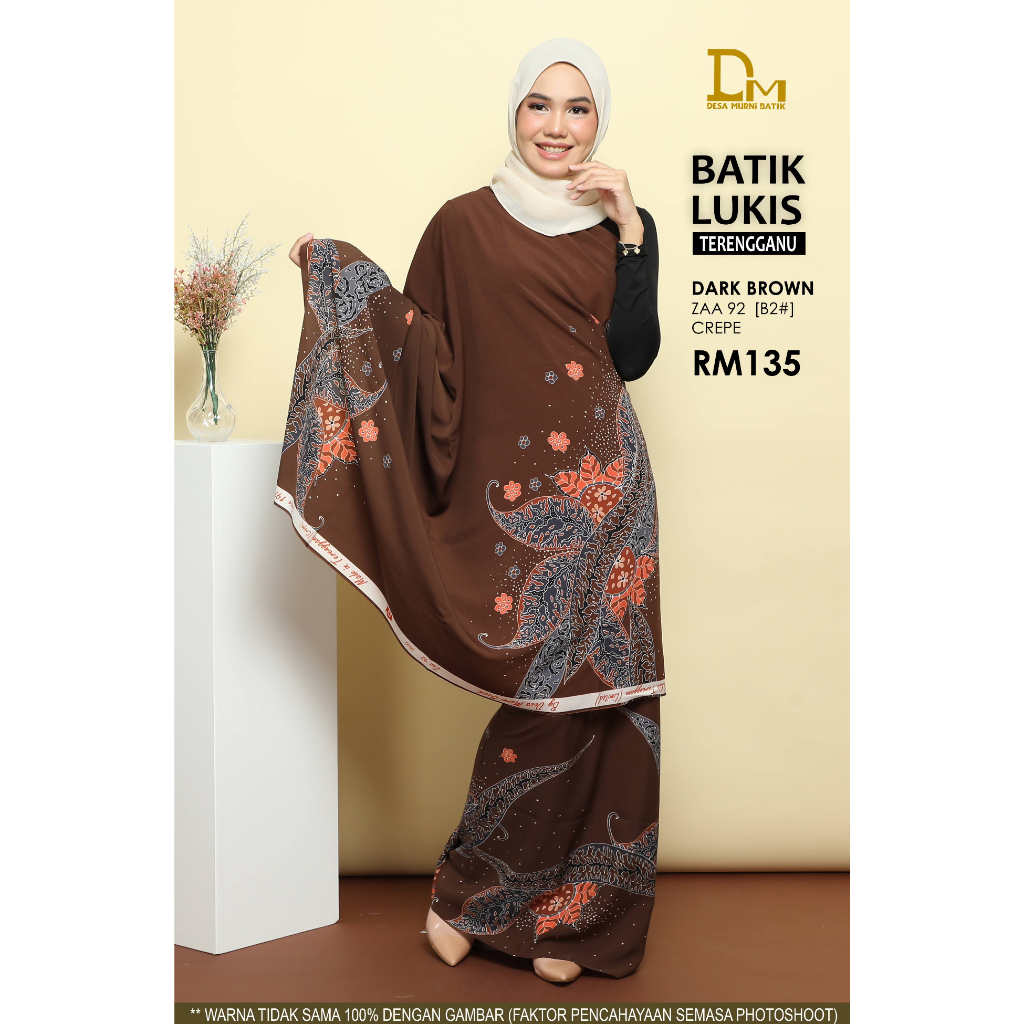 DESA MURNI BATIK - BATIK LUKIS TERENGGANU (ZAA) 🔥🔥🔥 | Shopee Malaysia