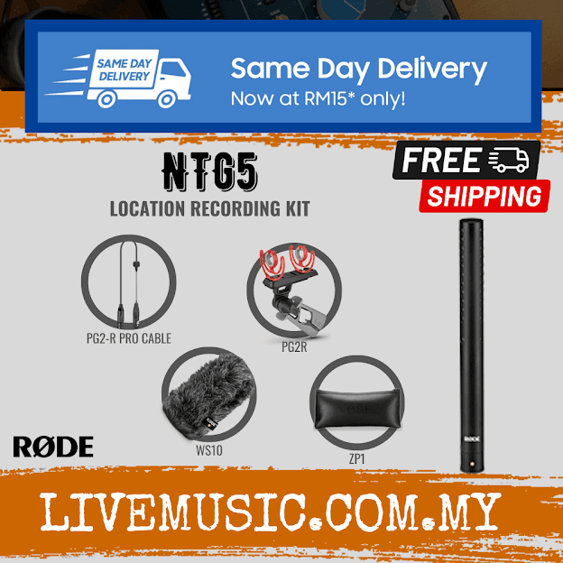Rode NTG5 Shotgun Microphone Kit ( NTG-5 ) | Shopee Malaysia