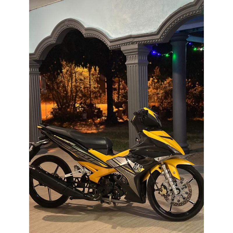 COVERSET Y15ZR V1 V2 KUNING TEBUAN / KUNING ROBOT / KUNING DIRAJA ...