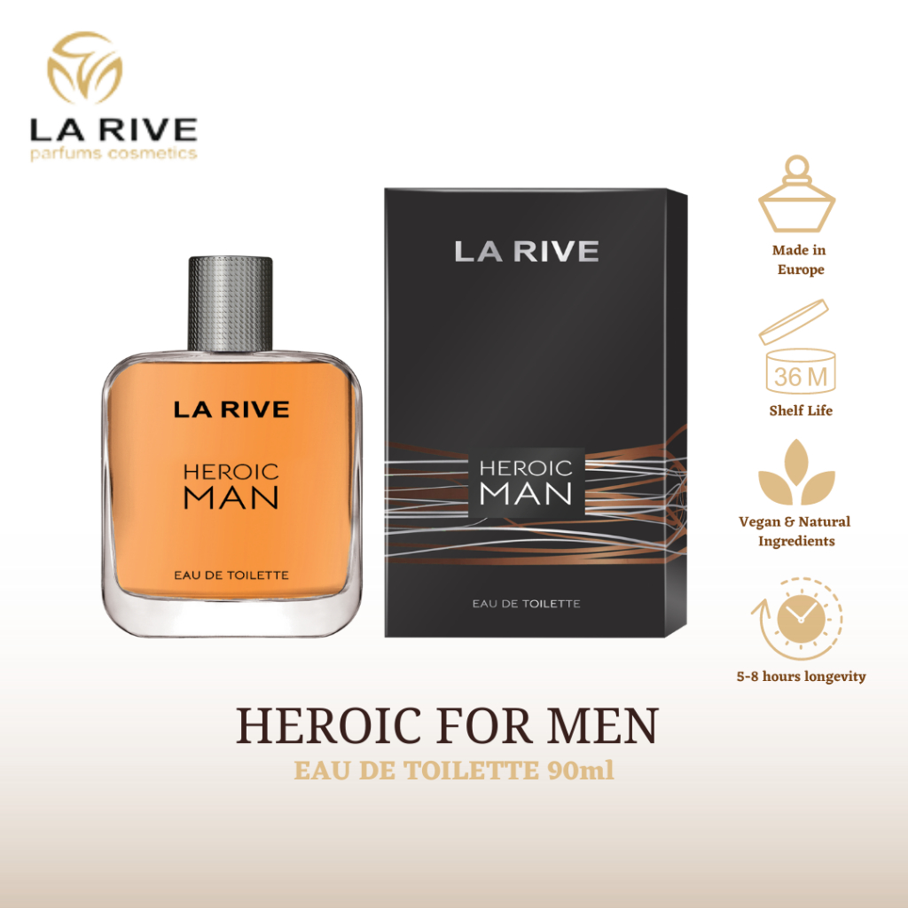 La Rive Heroic Man edt (100ml) | Shopee Malaysia