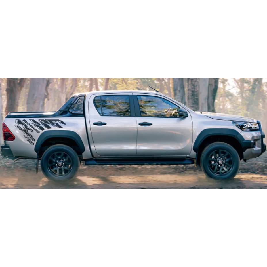 Car Decals 2 Pieces Hilux Body Rear Tail Side Graphic Vinyl Car ...
