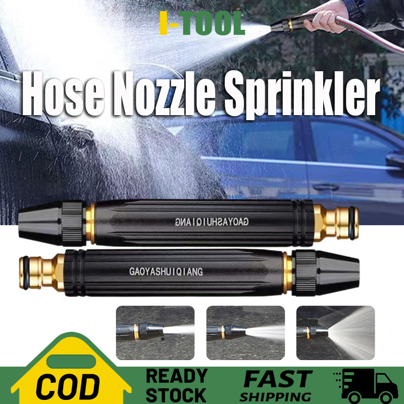 ITOOL Watering Hose Nozzle Washer Jet Spary Gun Car Wash Machine Water ...