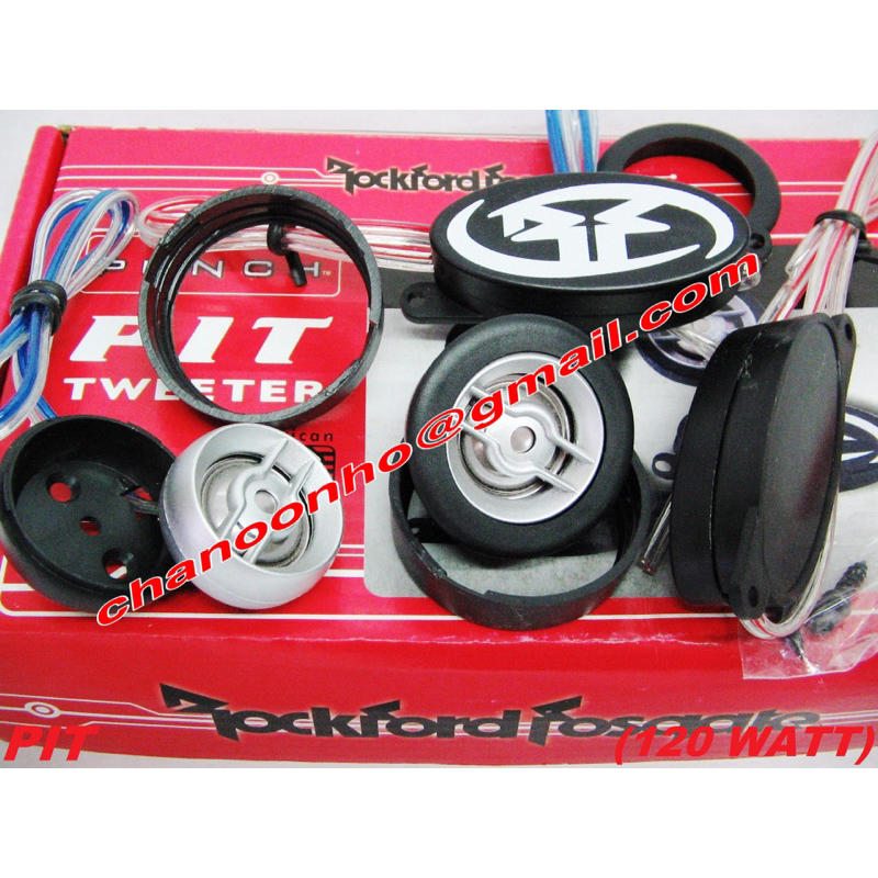 PIT (120 WATT) ROCKFORD FOSGATE (WITH CROSSOVER) TWEETER | Shopee Malaysia
