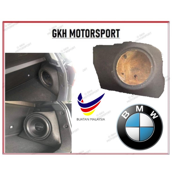 BMW E36 E46 E60 E90 5SERIES 520I REAR TRUNK BONNET FIBER SUBWOOFER ...