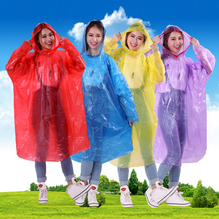 BBD Unisex Poncho One Piece Waterproof Travel Baju Hujan L02 | Shopee ...