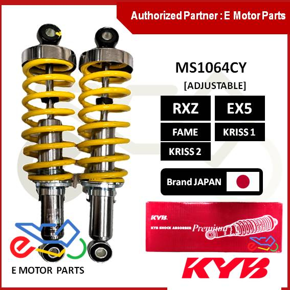 RXZ EX5 CATALYZER ABSORBER KYB MONO MONOSHOCK REAR ABSORBER RXZ EX5 5PV ...