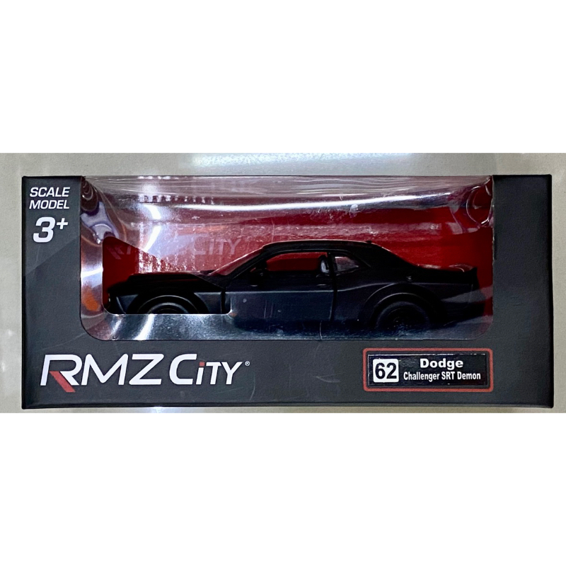 RMZ City DODGE CHALLENGER SRT DEMON Dark Green Black Police 1/32 1/34 1 ...