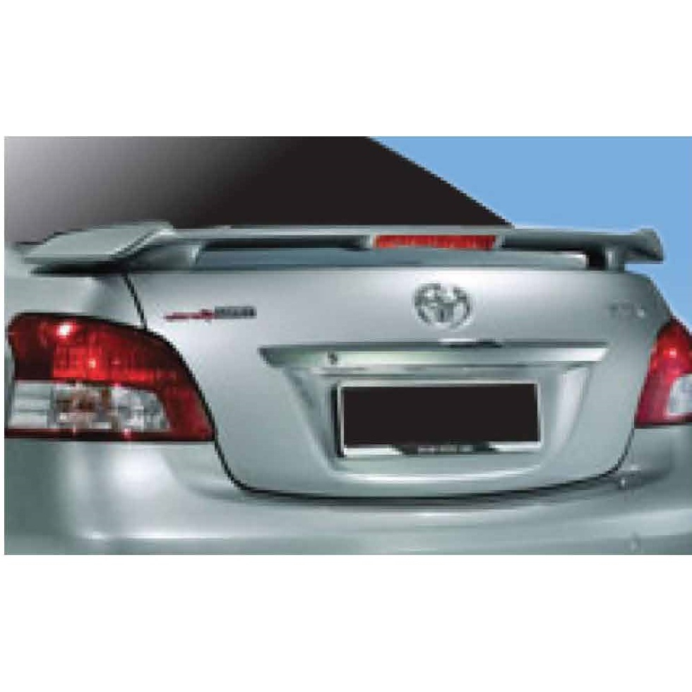 Toyota Vios 2nd Generation 2008 TRD Sportivo Spoiler with Lamp Body Kit ...