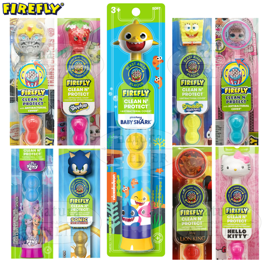 Firefly, Kids Battery Electric Toothbrush, Transformers / Pony / Barbie ...