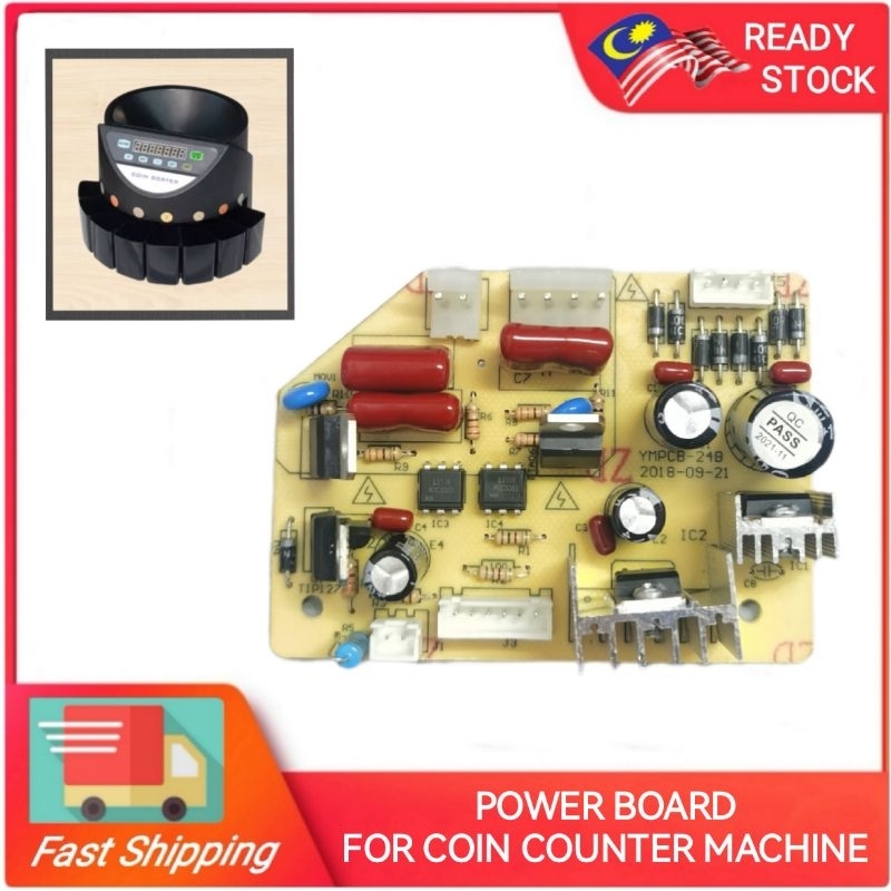 POWER BOARD FOR COIN COUNTER | POWER BOARD FOR COIN COUNTING MACHINE ...