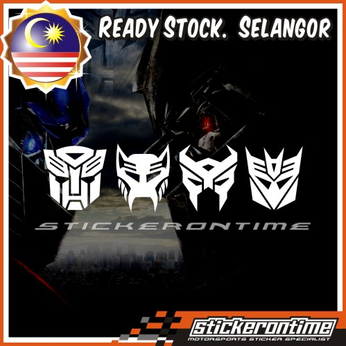 Sticker Transformers 2023 Rise of The Beasts Car Sticker | Shopee Malaysia
