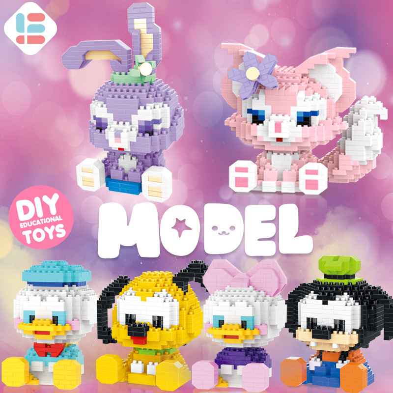 Mini Kulomi Building Block Character Model Nano Block Cartoon block ...