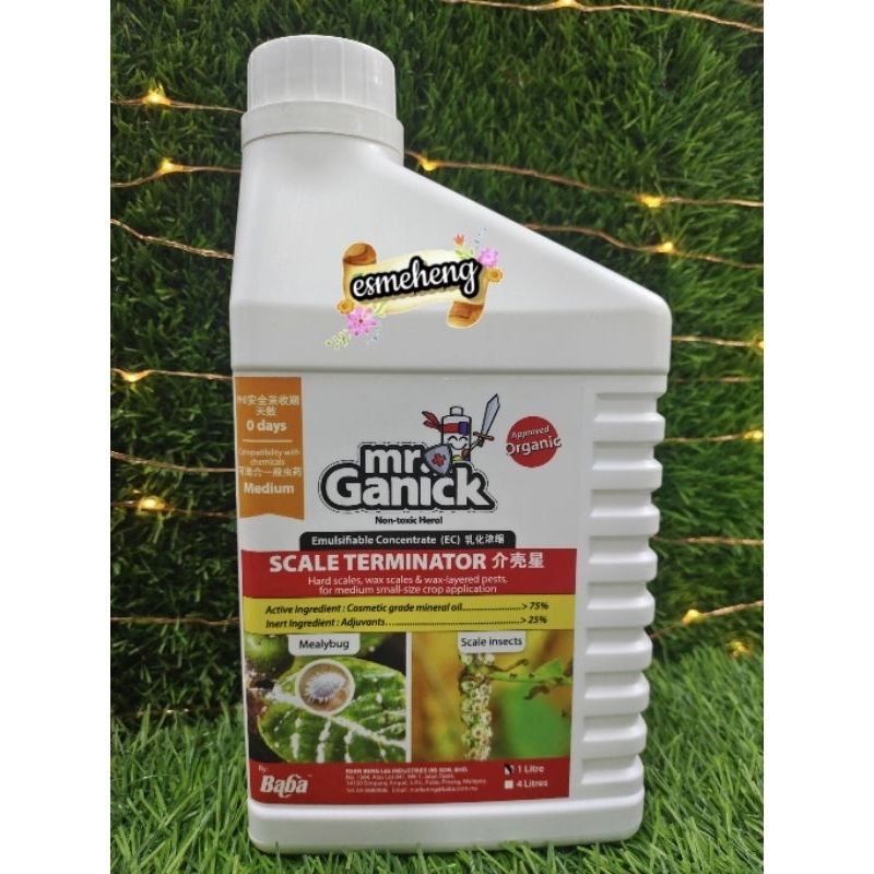 Mr Ganick Scale Terminator - Concentrated 1Liter | Shopee Malaysia