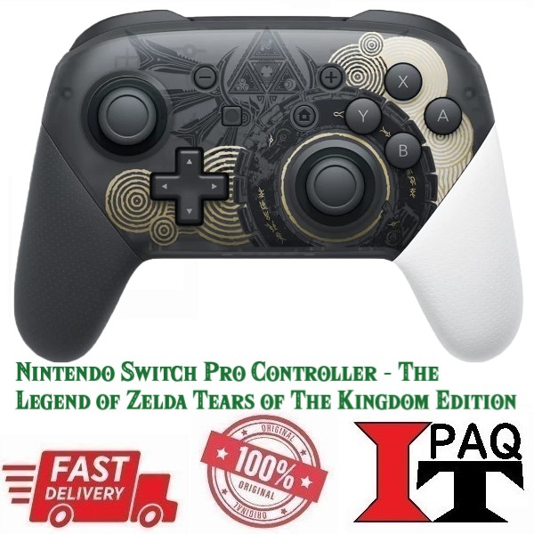 Nintendo Switch Pro Controller - The Legend of Zelda: Tears of the ...