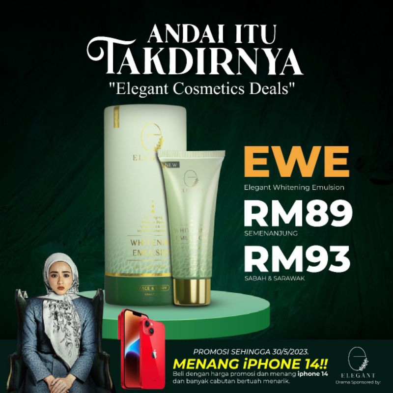 NEW LOOK SUNSCREEN ELEGANT WHITENING EMULSION (EWE) | Shopee Malaysia
