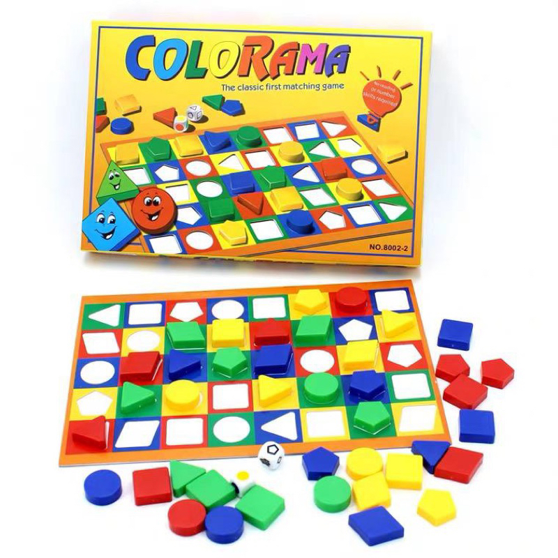 [Ready stock] Colorama : The classic first matching game | Shopee Malaysia