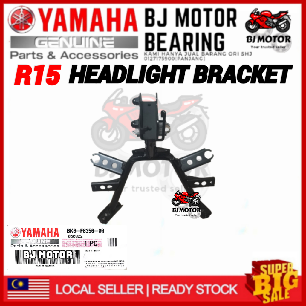 R15 V3 YZF155 HEADLIGHT BRACKET HEADLIGHT STAY 1 BREKET LAMPU ...