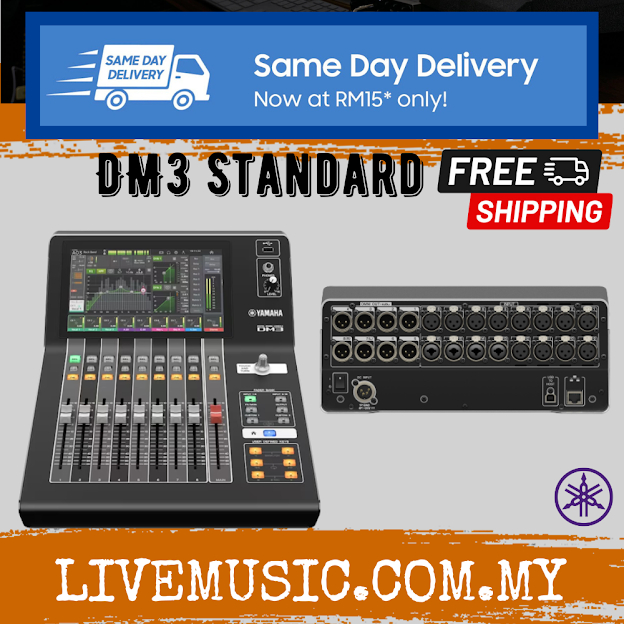 YAMAHA DM3 STANDARD 22 Channel Digital Mixing Console ( DM-3 STANDARD ...