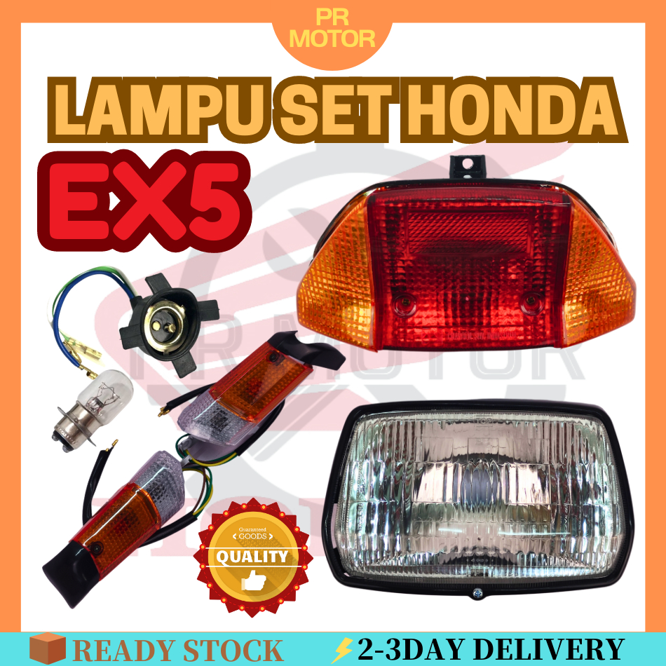 LAMPU EX5 DREAM DEPAN LAMPU BELAKANG SIGNAL DEPAN EX5 HEAD LAMP TAIL LAMP SIGNAL DEPAN COMPLETE ...
