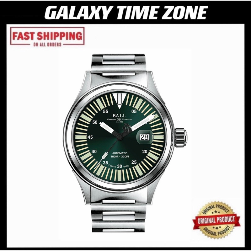 Ball Watch NM1092C-S5-GR1 (43mm) Fireman Night Train lll Limited ...