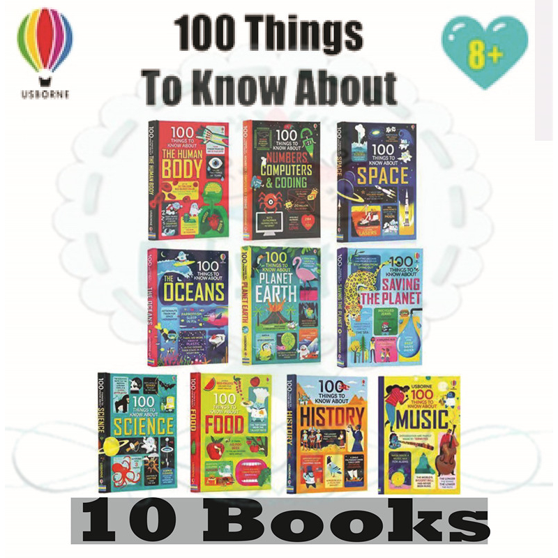 Usborne 100 Things to Know About (10 hardcover books) | Shopee Malaysia