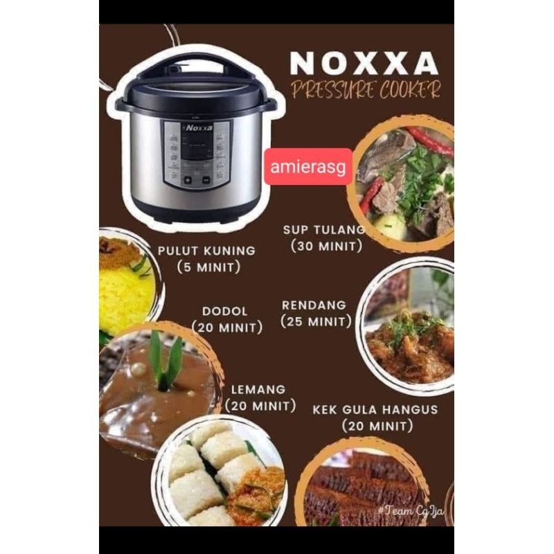 Ready stock pressure cooker noxxa amway , periuk noxxa original -ready ...