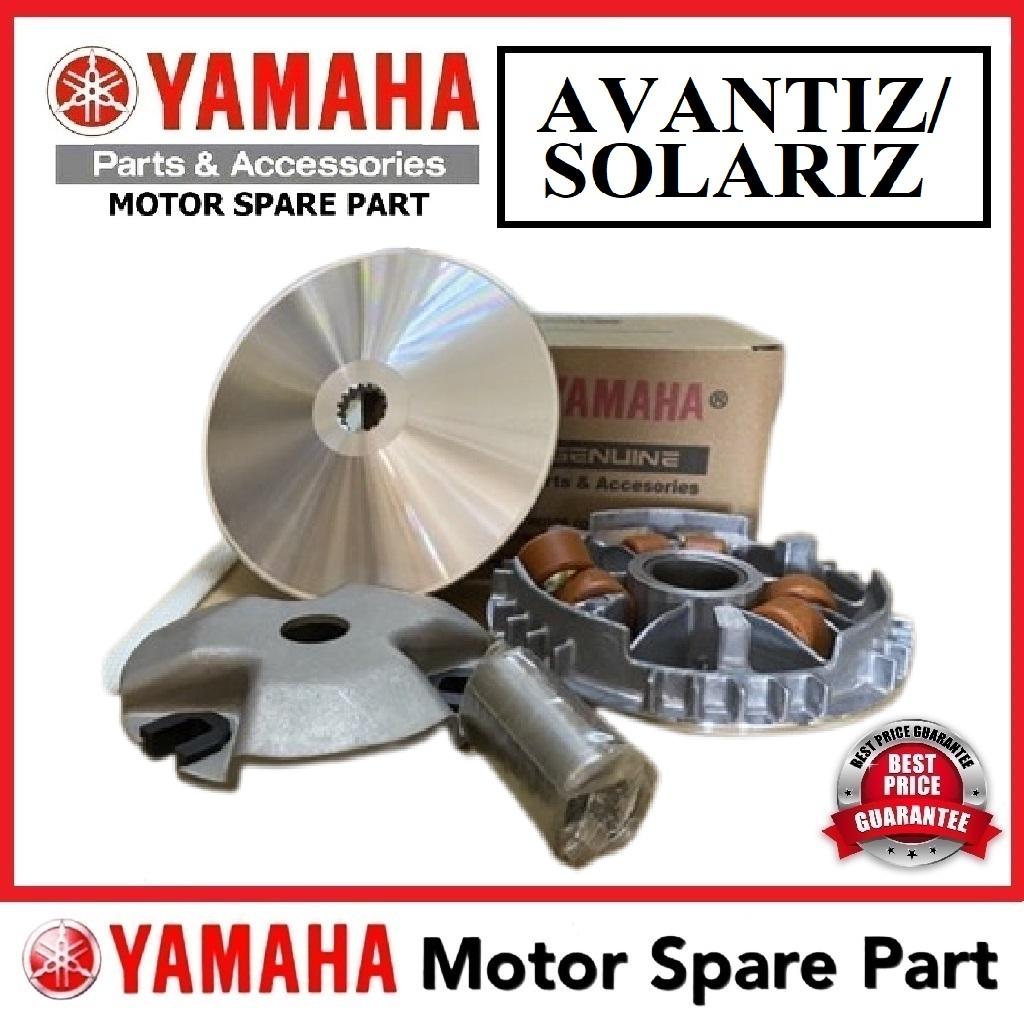 YAMAHA AVANTIZ / SOLARIZ FRONT PULLEY SET 0 DEPAN PULEY SET ROLLER ...