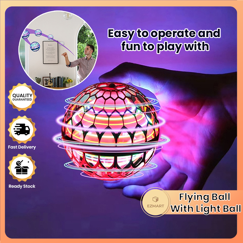 Flying Ball With Light Ball Spinner Magic Ball Toy Lighting Toys ...