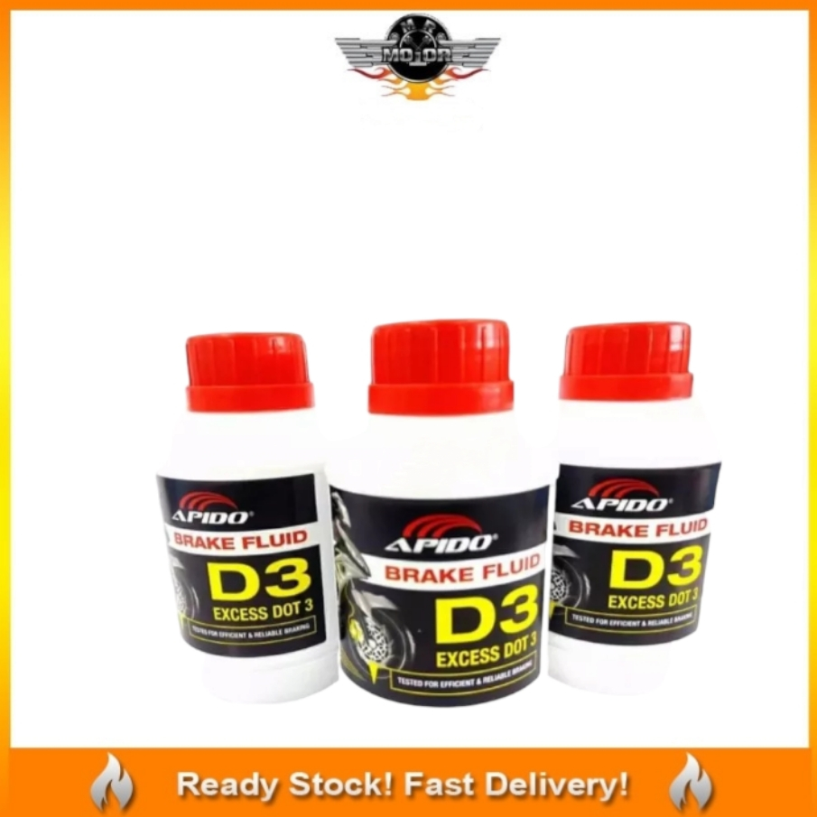 DOT 3 BRAKE OIL 300ML MOTOR BRAKE FLUID | Shopee Malaysia
