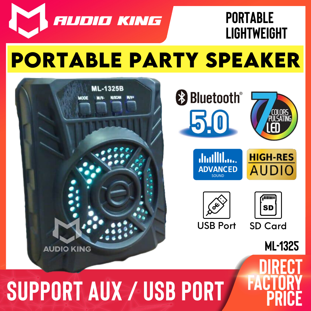 Wireless Party Portable Bluetooth Mini Loud Home Speaker Bass USB SD ...