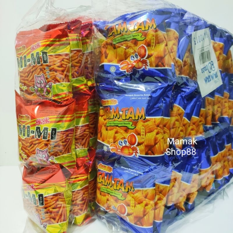 30pkt Snek Ku Mimi / Tam Tam / Shoyuemi Snack | Shopee Malaysia