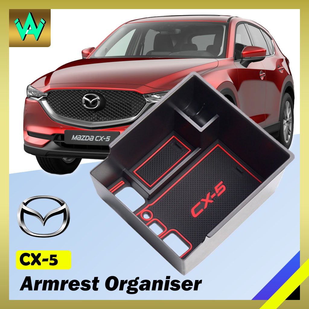 Mazda CX5 CX-5 Armrest Storage Box Center Console Glove Tray Organizer ...