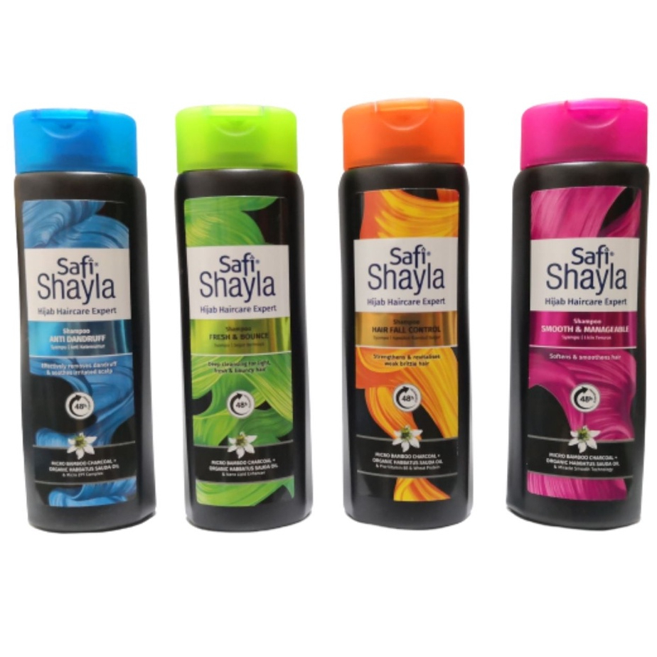 SAFI SHAYLA SHAMPOO 75G ( HIJAB HAIR CARE EXPERT) (4 COLOURS) READY ...