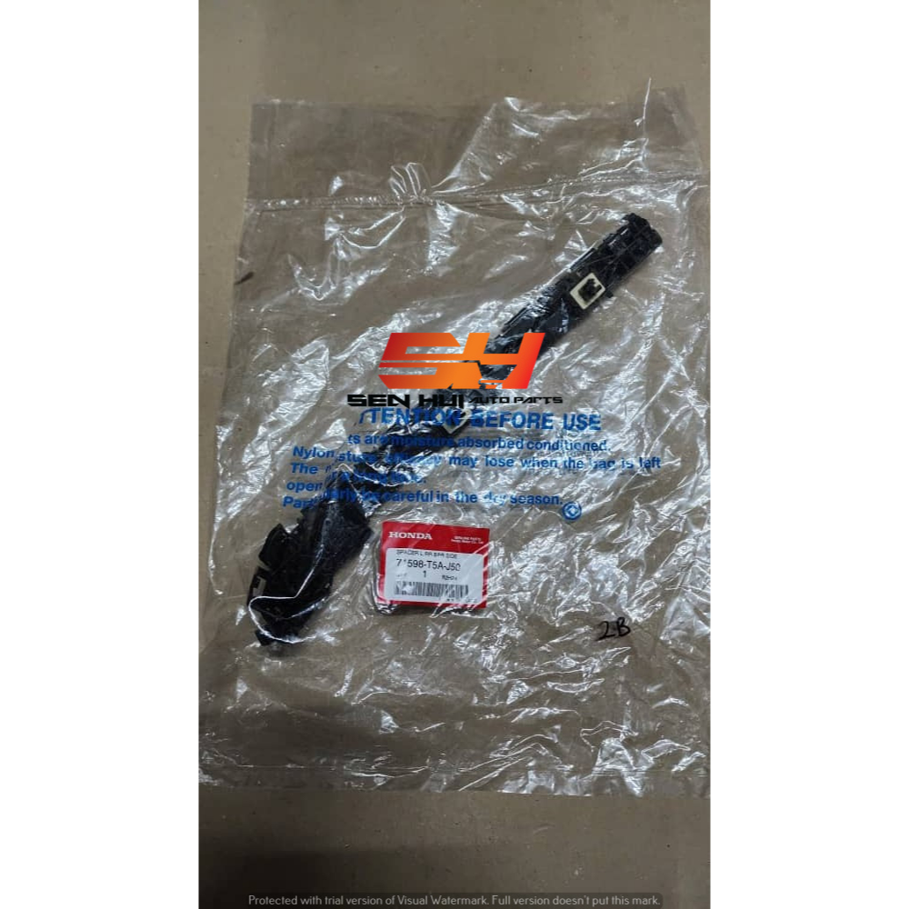 Honda JAZZ 71598-T5A-J50 BRACKET Rear Bumper Left LH side Genuine Parts ...
