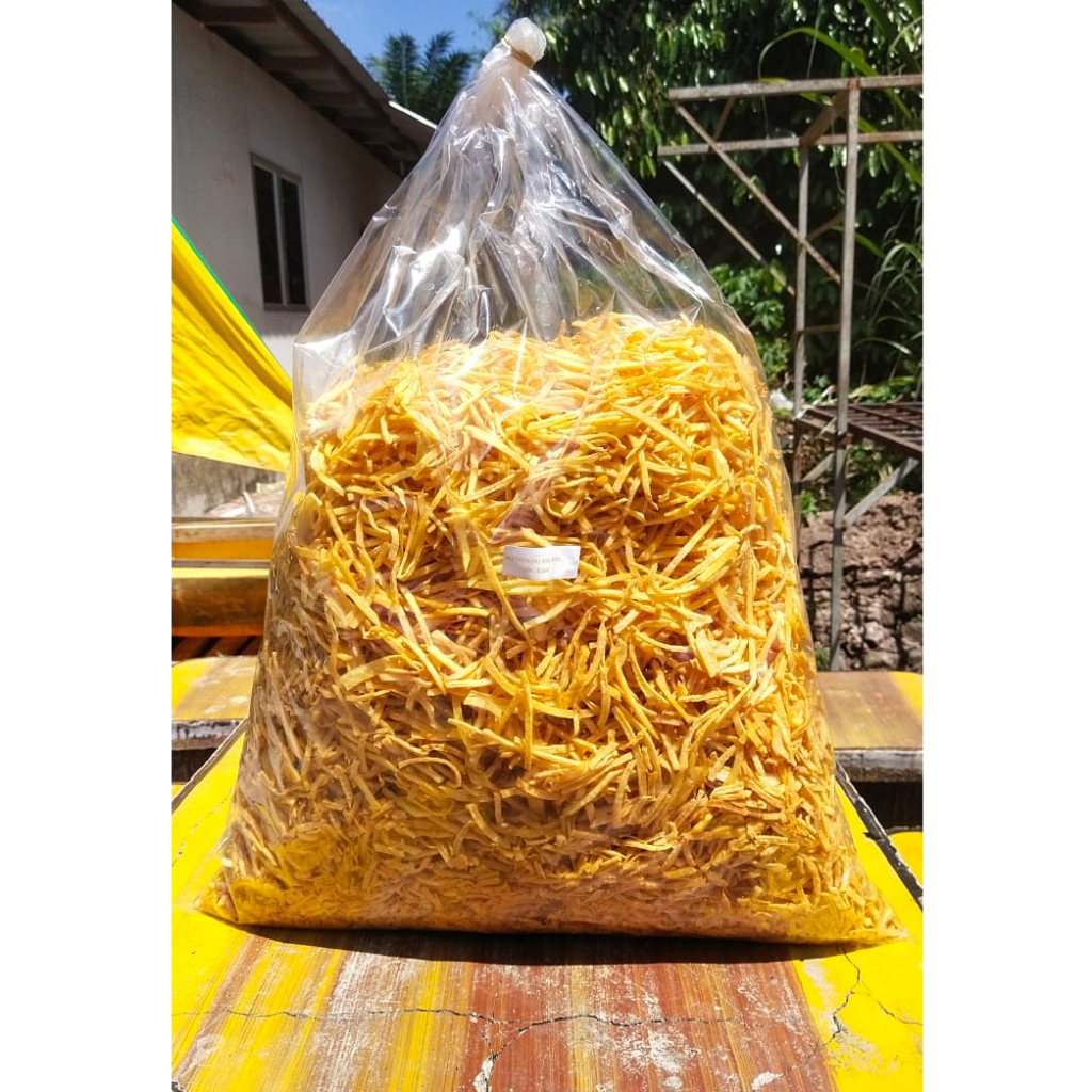 KEREPEK UBI JEJARI KUNING MASIN - BUNDLE BORONG ( JEHAN KEREPEK ...