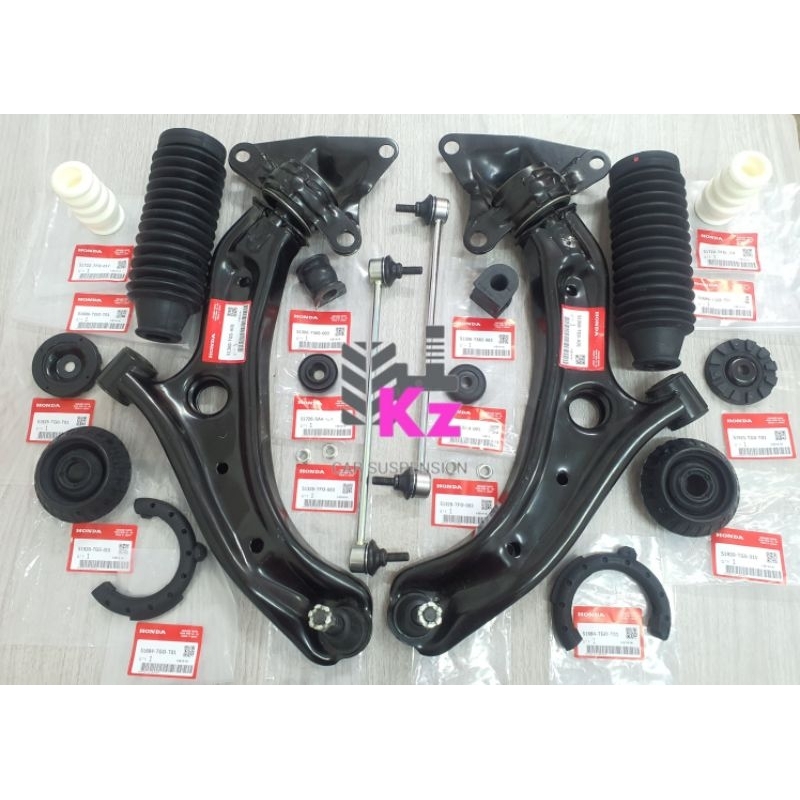 HONDA CITY TMO 08-13 JAZZ TGO GM2 - 18 IN 1 SET -FRONT LOWER ARM ...