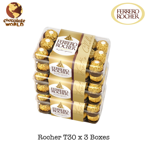 Ferrero Rocher 30pc T30 (3x375g) | Shopee Malaysia