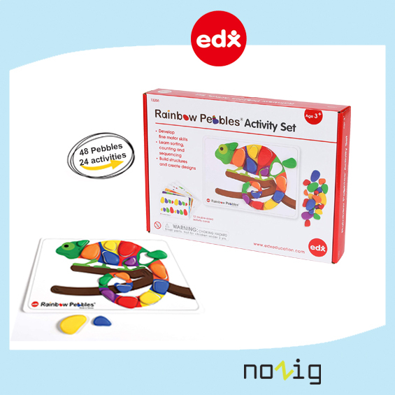 Rainbow Pebbles Sorting I Stacking Construction I Early Math Activity ...