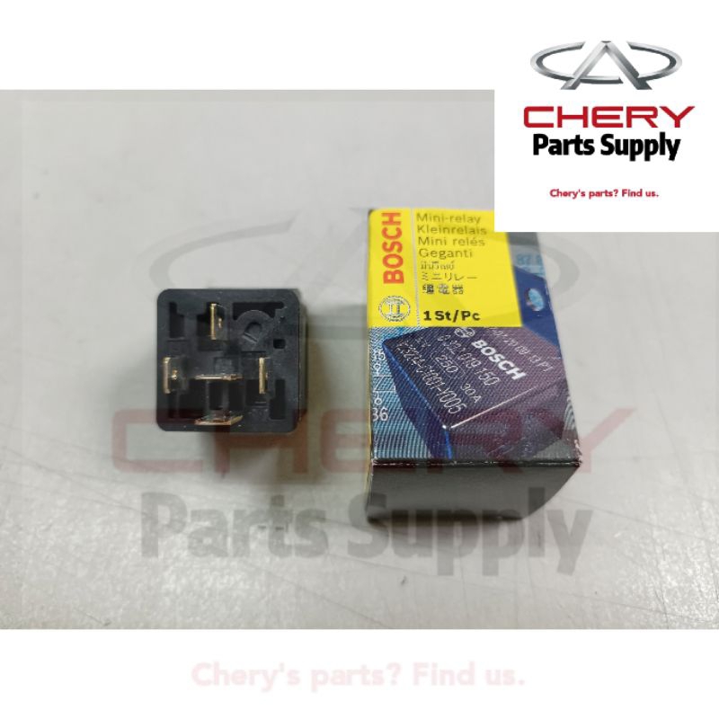 [READY STOCK] Original Bosch Relay 5 Pin Chery Tiggo 1.6 2.0 Air Cond Relay Fan Aircon Fius Box ...