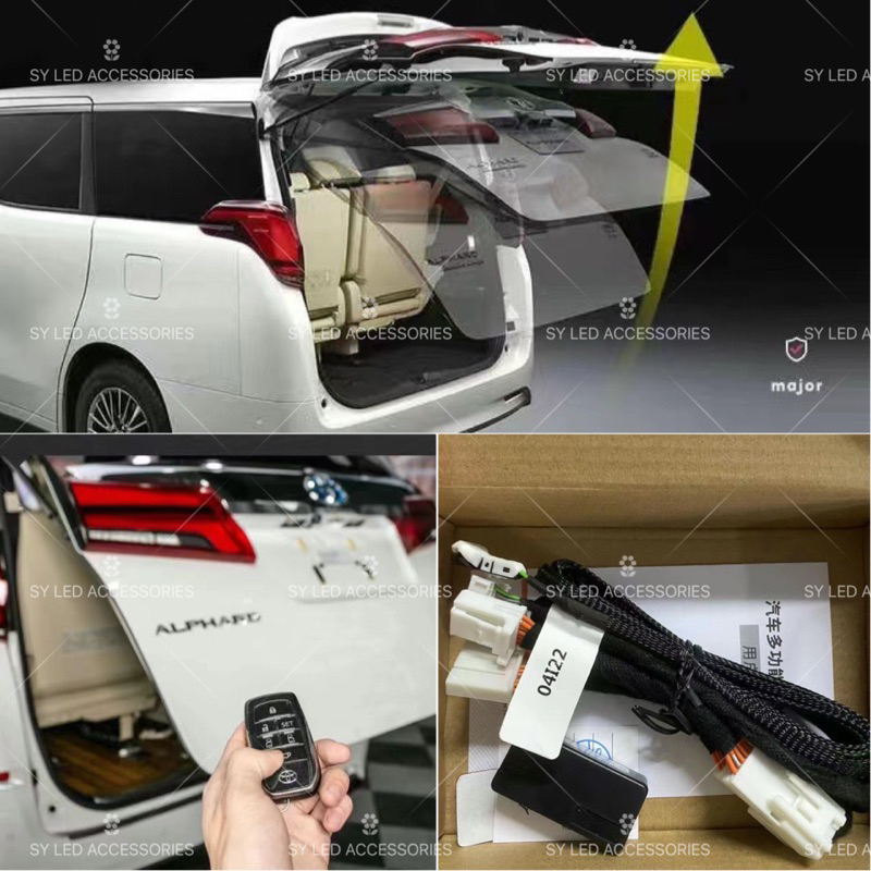 Toyota Alphard Vellfire AGH30 One Touch Automatic Open Power Boot Relay ...