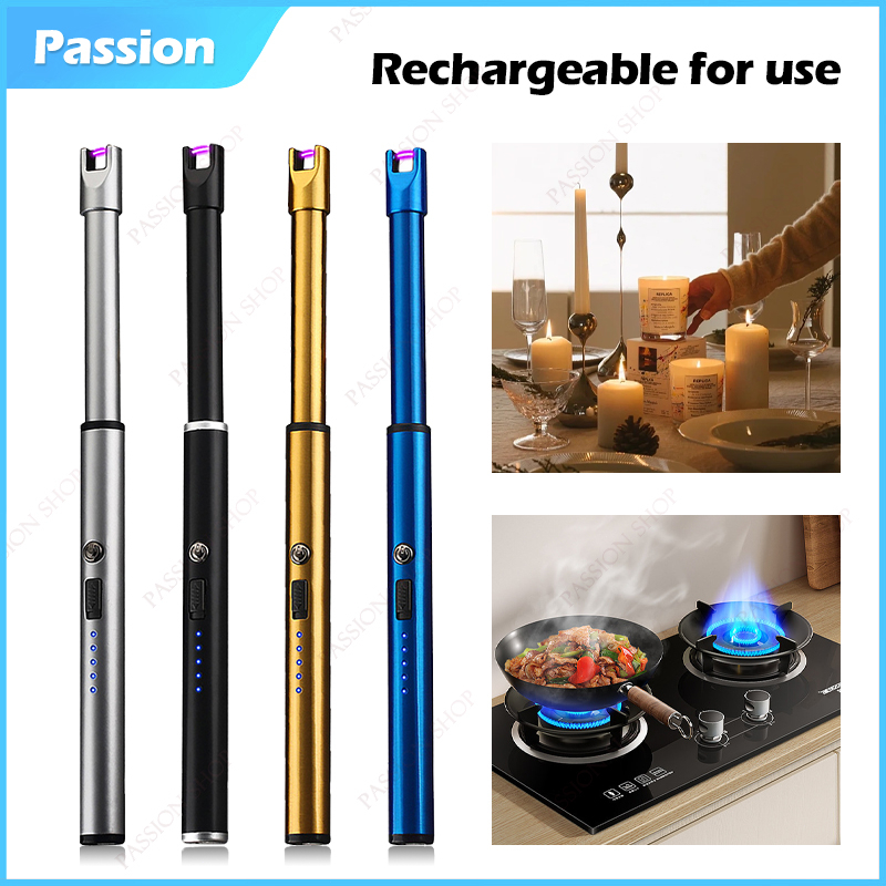 Electronic Lighter Pemetik Api Windproof Lighter Outdoor Kitchen ...