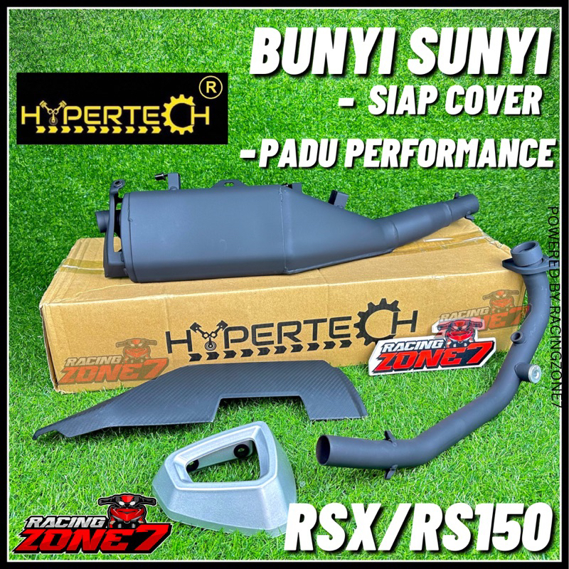 2024 100% ORIGINAL HYPERTECH RSX150 RS150 Ultimate Back Pressue Exhaust/Rs150 RSX BP Ekzos ...