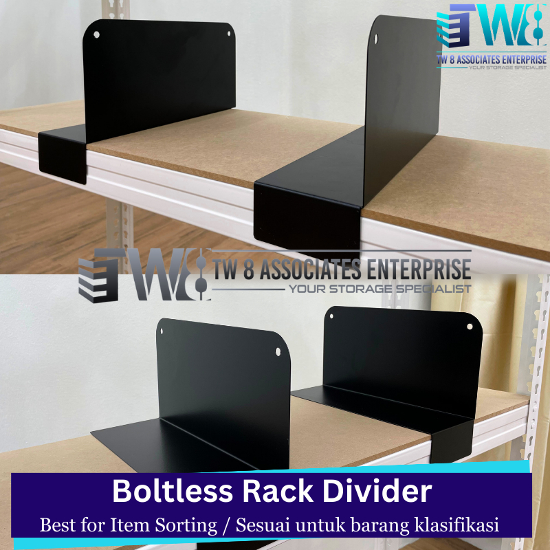 Boltless Rack Divider Pembahagi Rak Metal Divider Storage | Shopee Malaysia