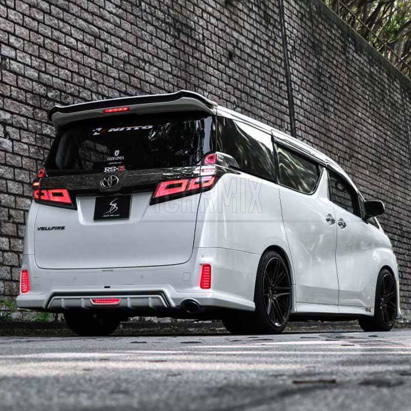 TOYOTA ALPHARD/VELLFIRE 2015-2022 SPOILER(SILKBLAZE) | Shopee Malaysia