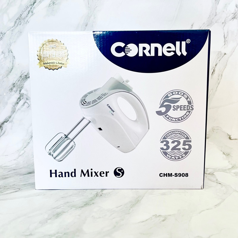 Cornell Hand Mixer with Turbo Function CHM-S908 (5 Speeds) | Shopee ...