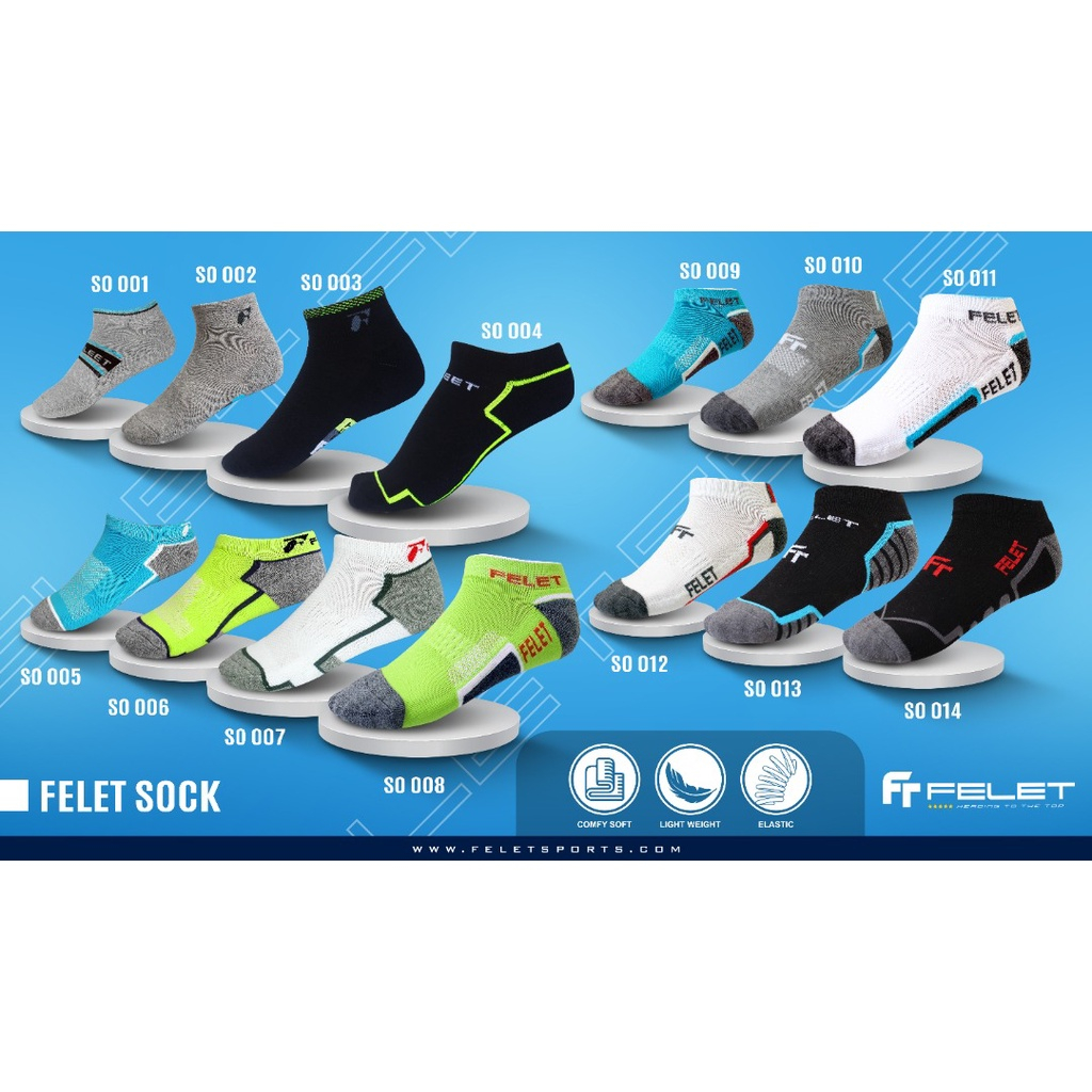 FELET LATEST/COMFY SOCKS 100% ORIGINAL | Shopee Malaysia