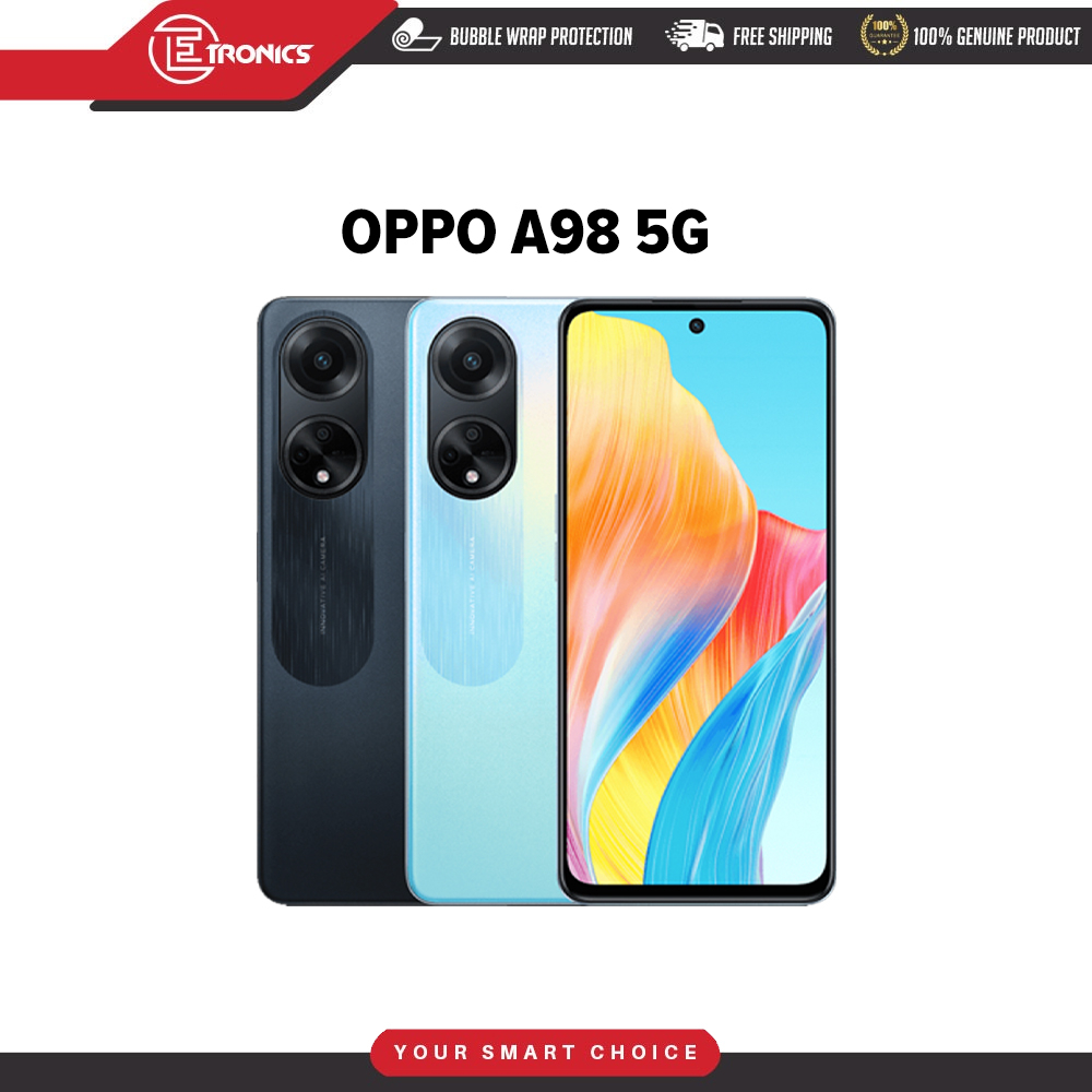 OPPO A98 5G [8+8GB RAM | 256GB ROM] - Original Warranty by Oppo ...