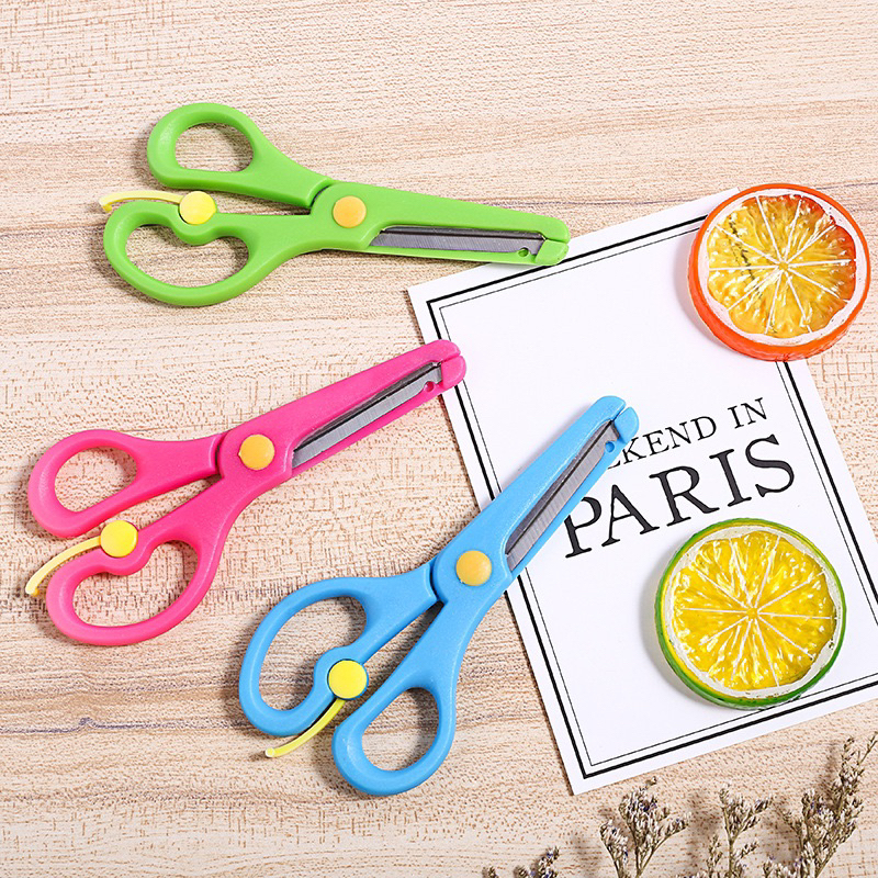 🇲🇾Safety Scissors Kids School Stationary Gunting Kecil keselamatan ...